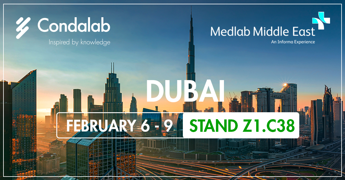 Condalab vuelve a MEDLAB MIDDLE EAST 2023
